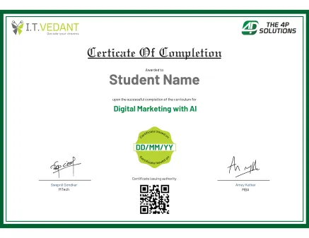 Master in Digital Marketing with AI Course - with 100% Job Assurance